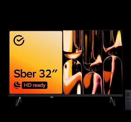 Телевизор Sber SDX-32H2120B, 32"(81 см) SMART TV