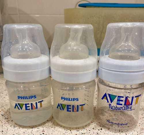 Бутылочки avent