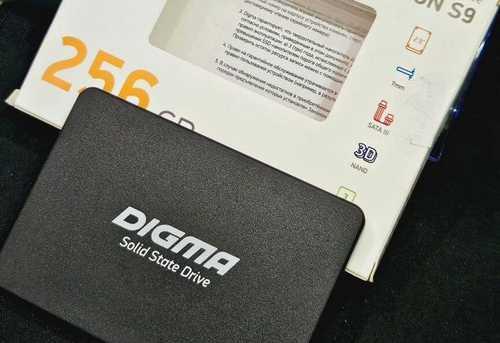 SSD диск 2.5" Digma Run S9 dgsr2256GS93T 256гб