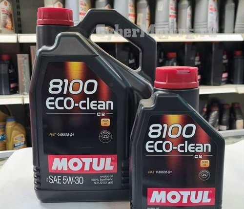 Масло motul 8100 ECO-clean 5W-30 5л