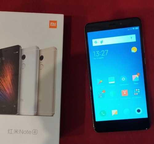 Xiaomi Redmi Note 4, 3/64 ГБ