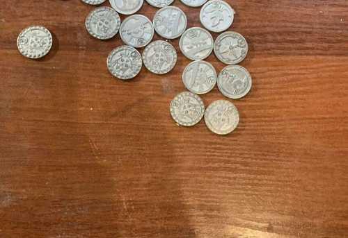 Серебряные монеты из Пятёрочки