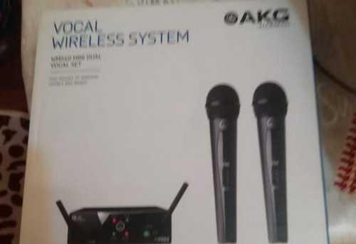 Радио микрофоны AKG wms 40