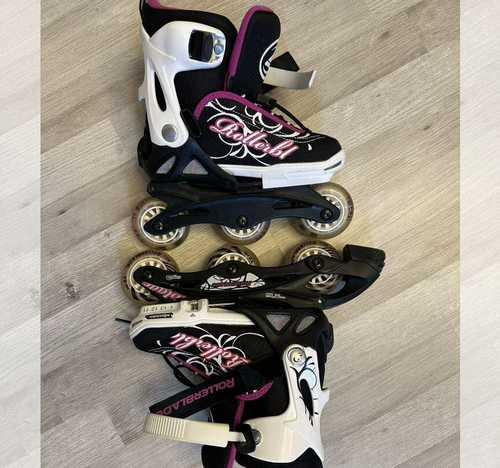 Ролики rollerblade детские 17,5-20,5 см