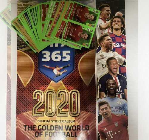 Наклейки panini fifa 365 2020