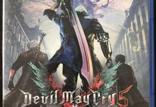 Игры для приставок ps4 диск Devil May Cry 5