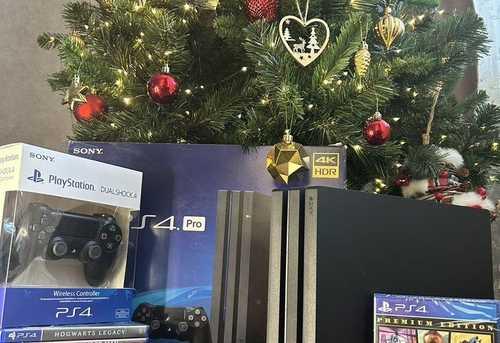 Sony playstation 4 PRO ps4 PRO 1tb +55 игр