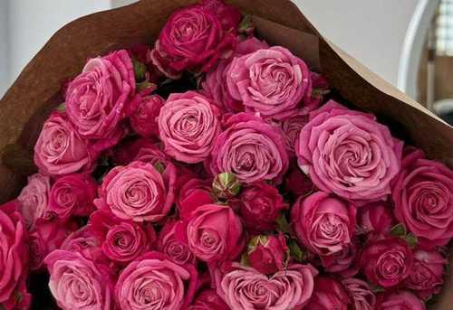 Розы кустовые Букет с доставкой Цветы на 8 марта
