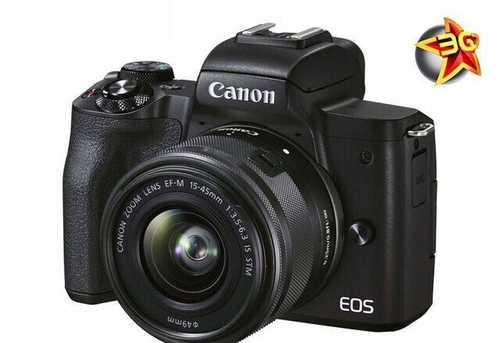 Canon EOS M50 Mark II Kit EF-M 15-45 IS STM Black