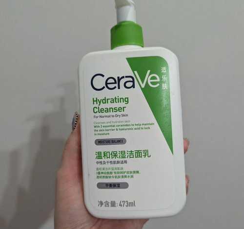 CeraVe Hydrating Facial Cleanser, 355мл