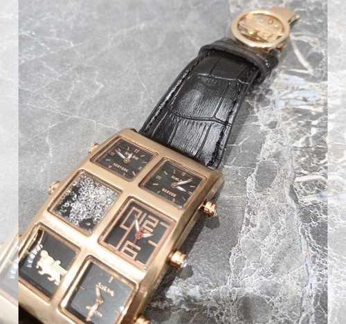 Наручные часы Ice Link 6 time zone Swarovski style