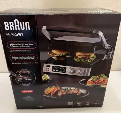 Электрогриль Braun MultiGrill 7 CG7040