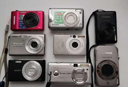 Компактный фотоаппарат Samsung, Canon ixus
