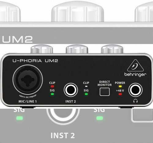 Behringer UM2 - Звуковая карта