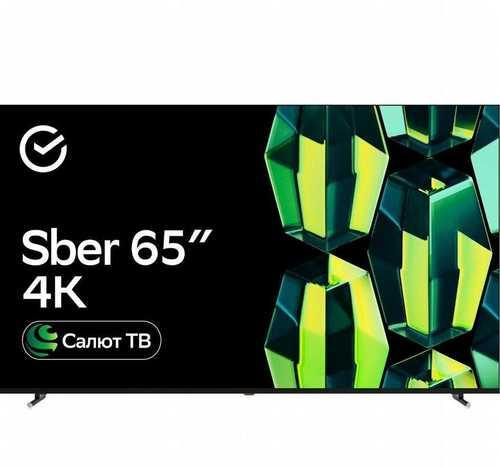 Телевизор 65" Телевизор Sber SDX-65U4139 (Новый)