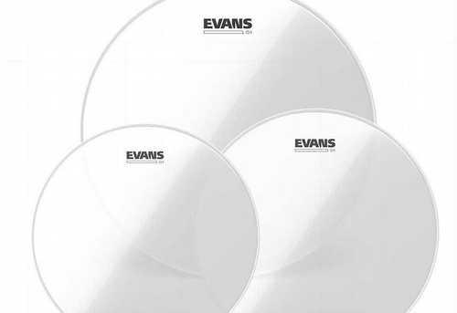 Комплект пластиков Evans 10/12/14" G1 Clear Fusion