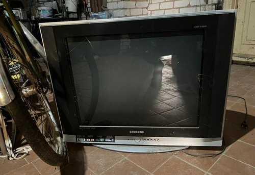 Телевизор бу самсунг 2005г.в. в рабочемсостоянии