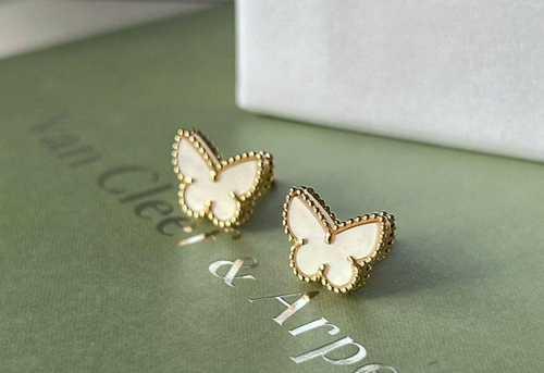 Серьги Van Cleef & Arpels Sweet Alhambra Butterfly