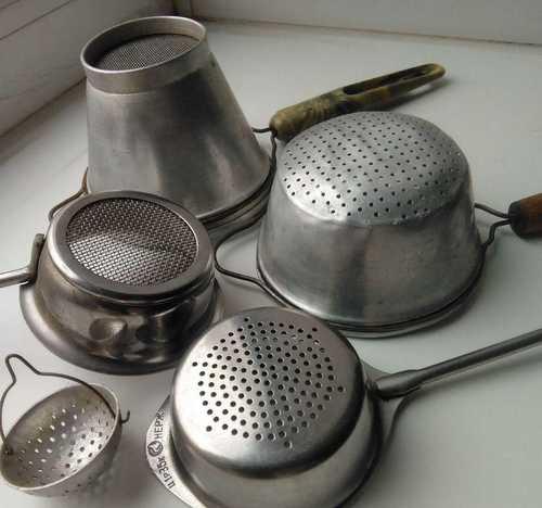 Сито маленькое с ручкой СССР