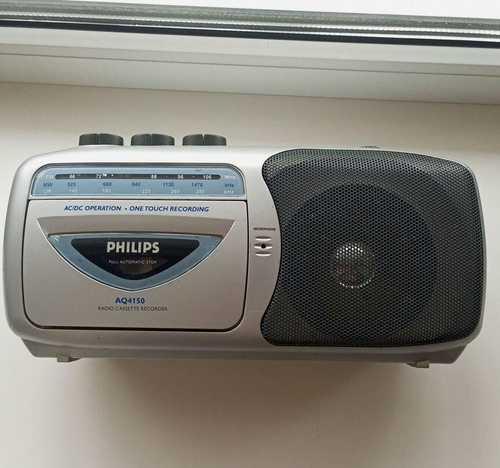 Кассетный магнитофон philips