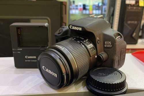 Фотоаппарат canon 650D