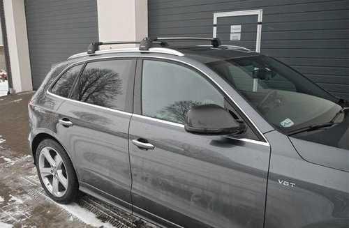 Поперечины Turtle Air 2 на рейлинги Audi Q3 2011+