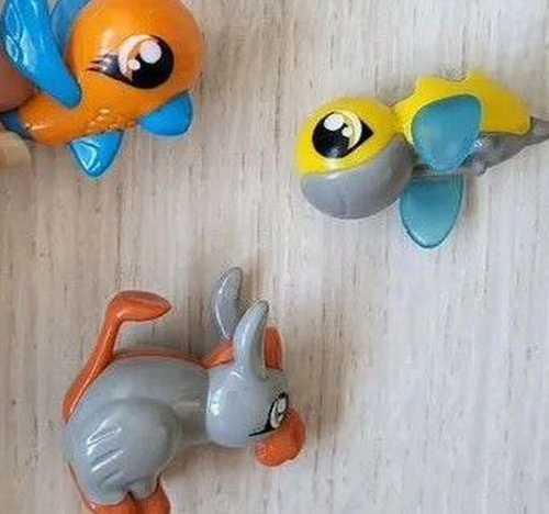 Игрушки из киндера перевертыши