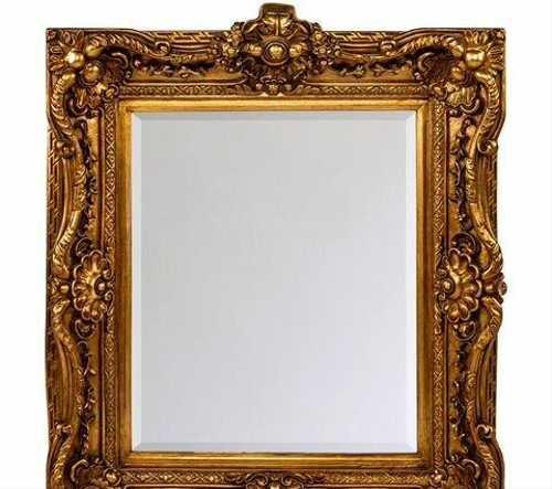 Зеркало в массивной золотой раме Бенджамин