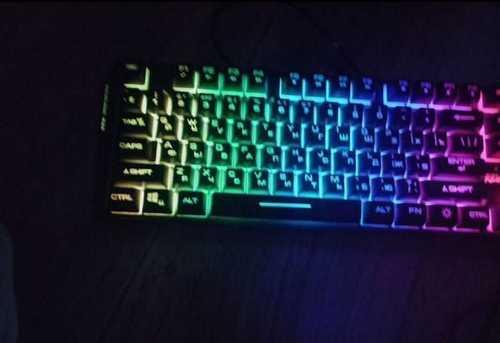Игровая клавиатура и мышь,с подсветкой