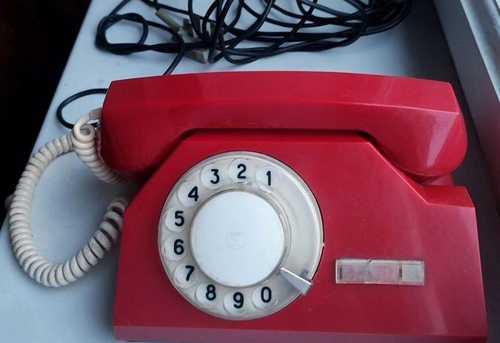 Стационарный дисковый телефон 1979 г., Польша