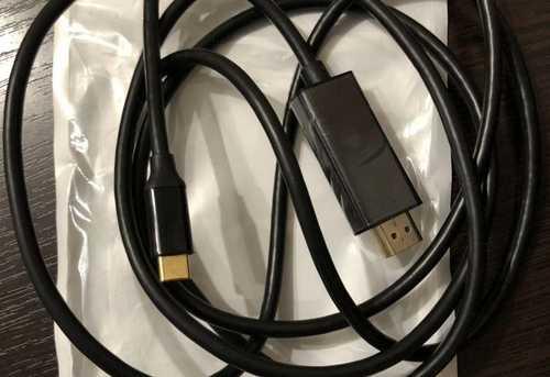 Кабель переходник usb type c hdmi 4К/60Hz