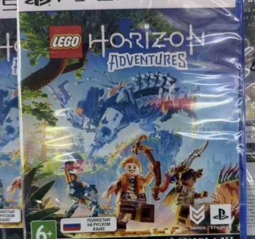 Lego horizon adventures ps5 рус обложка