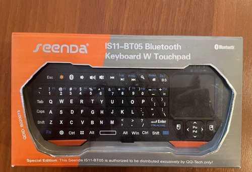 Bluetooth клавиатура с тачпадом маленькая