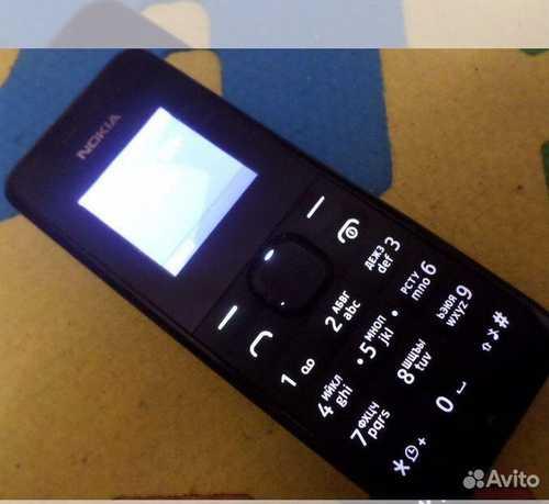 Nokia 105 c новой акб и зарядкой