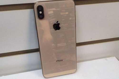 Корпус iPhone XS max розовое золото оригинал