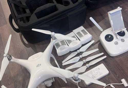 Квадрокоптер DJI Phantom 4. Дрон Фантом 4