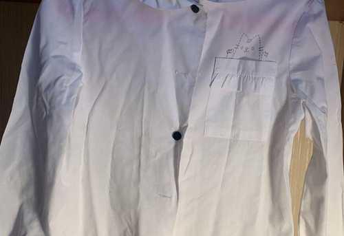 Рубашка блузка школьная