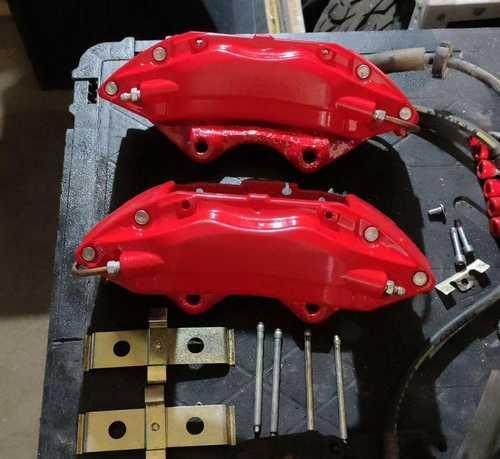 Суппорта brembo Peugeot 607 4pot + диски 330мм