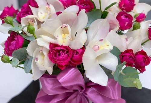 Орхидеи,букет цветов орхидей,доставка