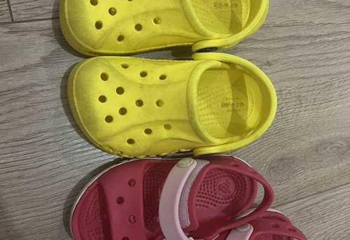 Crocs c7 и сандали crocs c7