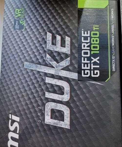 Видеокарта Geforce GTX 1080 TI 11Gb