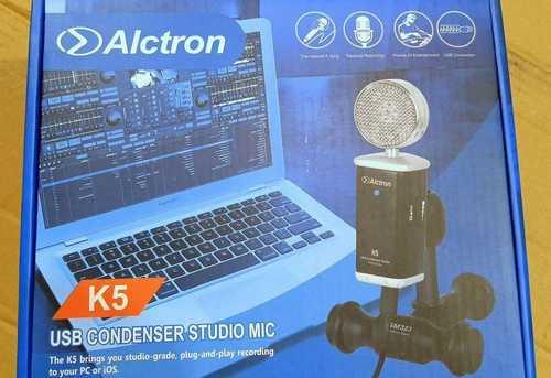 Студийный USB микрофон Alctron K5 новый