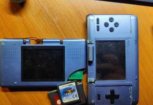 Nintendo DS на запчасти, игры в подарок