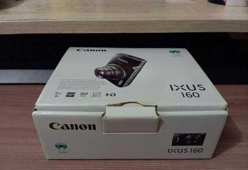 Цифровая фотокамера canon ixus 160