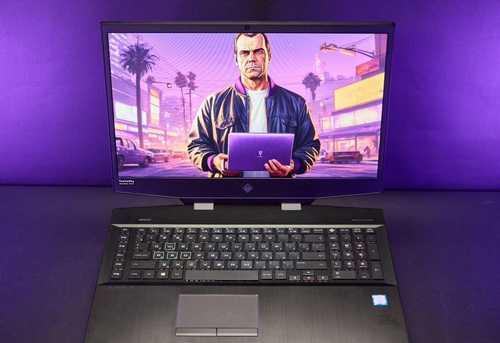 Игровой ноутбук 17.3" HP OMEN 17-an014nu, 512 ГБ, Core i7-7700HQ, RAM 16 ГБ, GeForce GTX 1060 6 ГБ