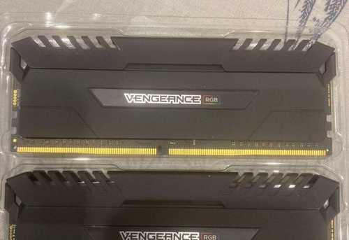 Оперативная память Vengeance RGB DDR4 16Gb 3000