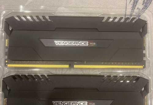 Оперативная память Vengeance RGB DDR4 16Gb 3000