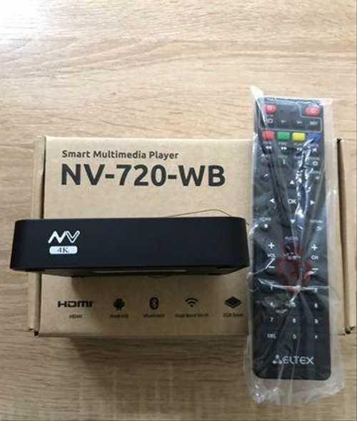 Тв-приставка Smart Multimedia NV-720-WB(Титова)