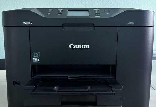 Принтер струйный мфу canon MB 2740