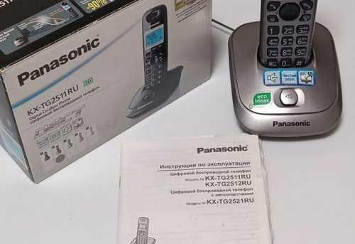 Panasonic KX-TG2511RU + аккумуляторы с аон